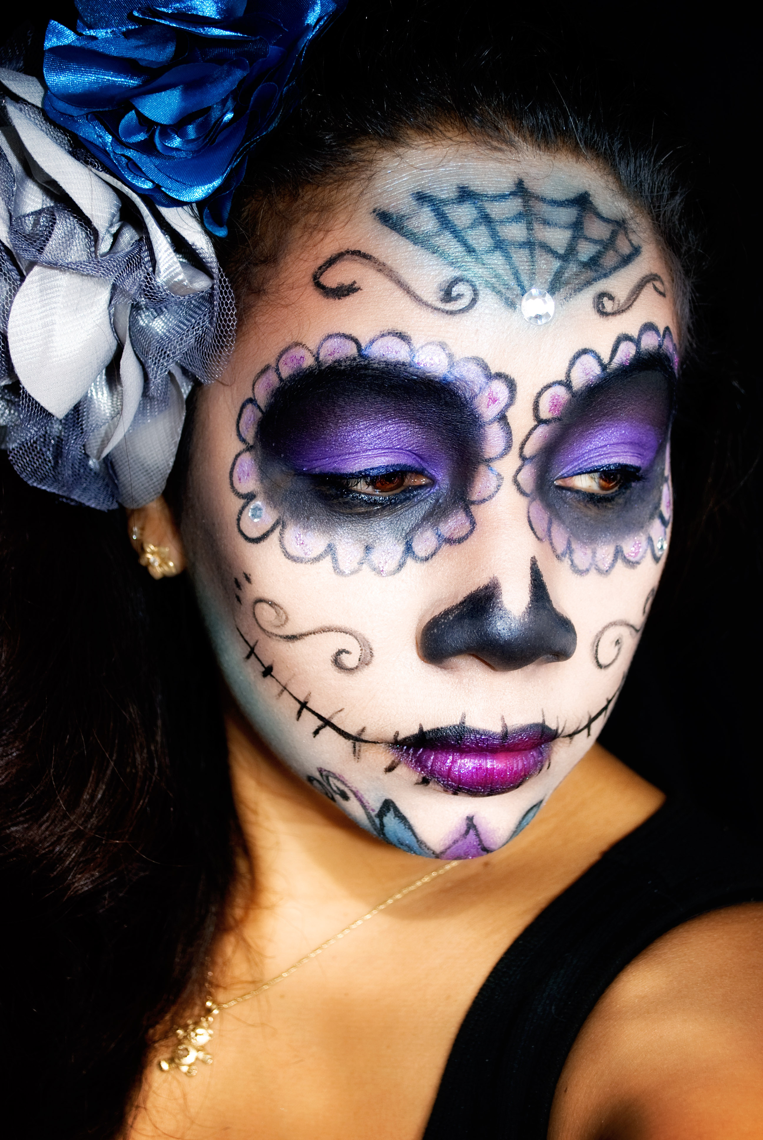 HALLOWEEN MAKEUP TUTORIAL Sugar Skull Makeup Honeygirlsworld HALLOWEEN MAKEUP TUTORIAL Sugar Skull Makeup Honeygirlsworld